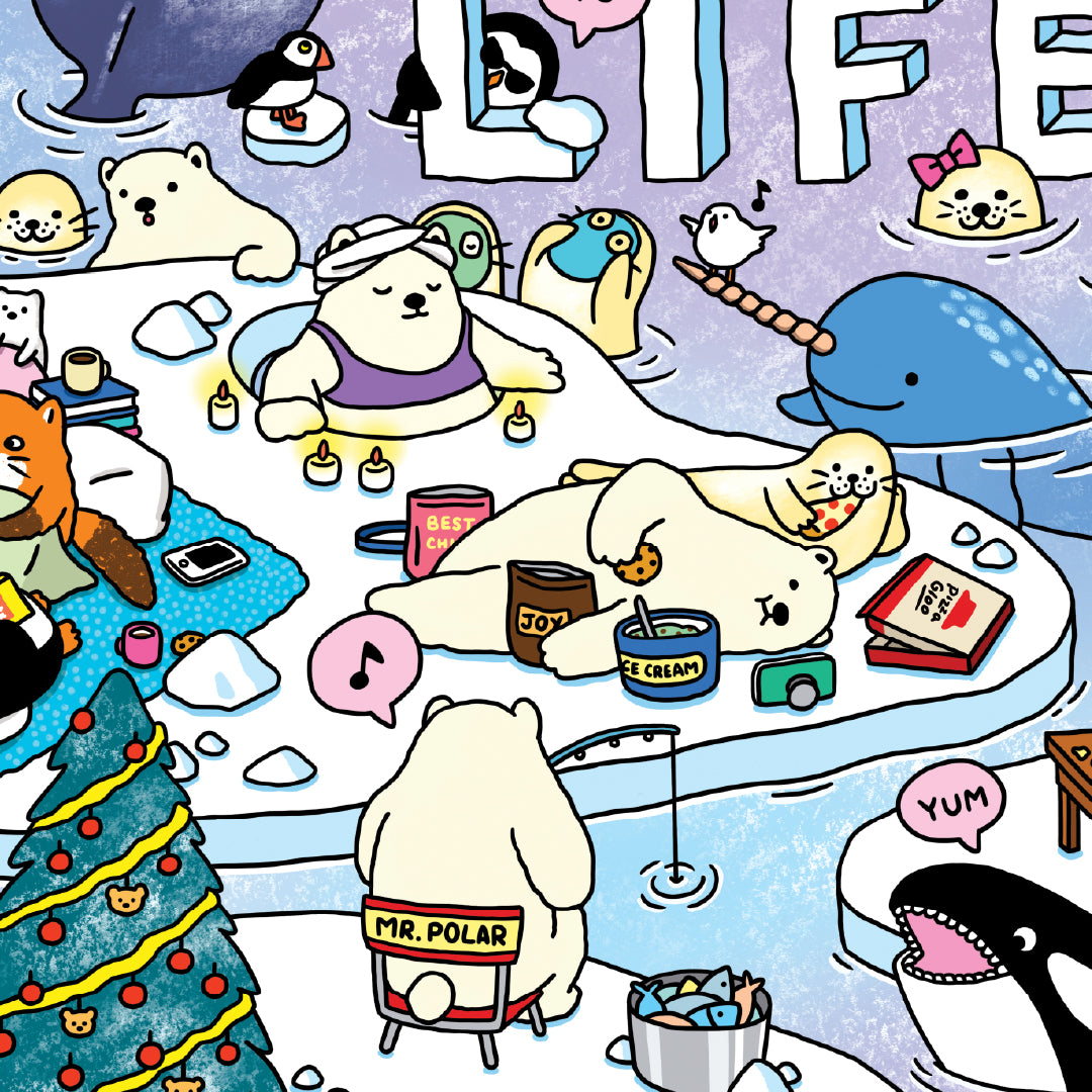 Life Series Puzzle: Arctic Life by Soon Cho - SOONNESS
