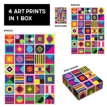 Color Therapy Puzzle: Quilt by Soon Cho - SOONNESS