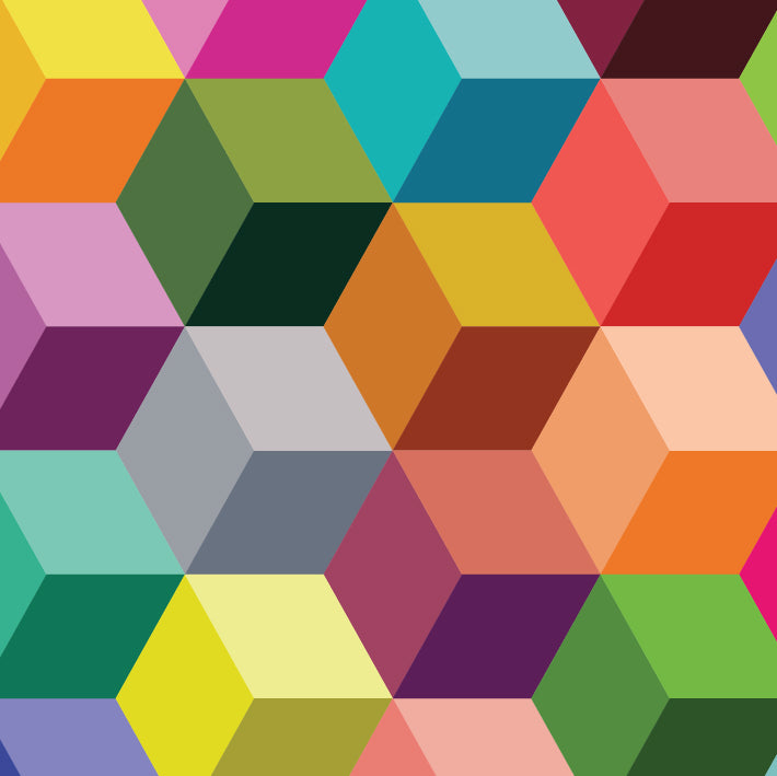 Color Therapy Puzzle: Cubes by Soon Cho - SOONNESS